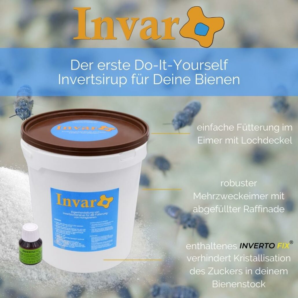 INVARO Set Invertsirup: Optimale Winterfütterung für Bienen